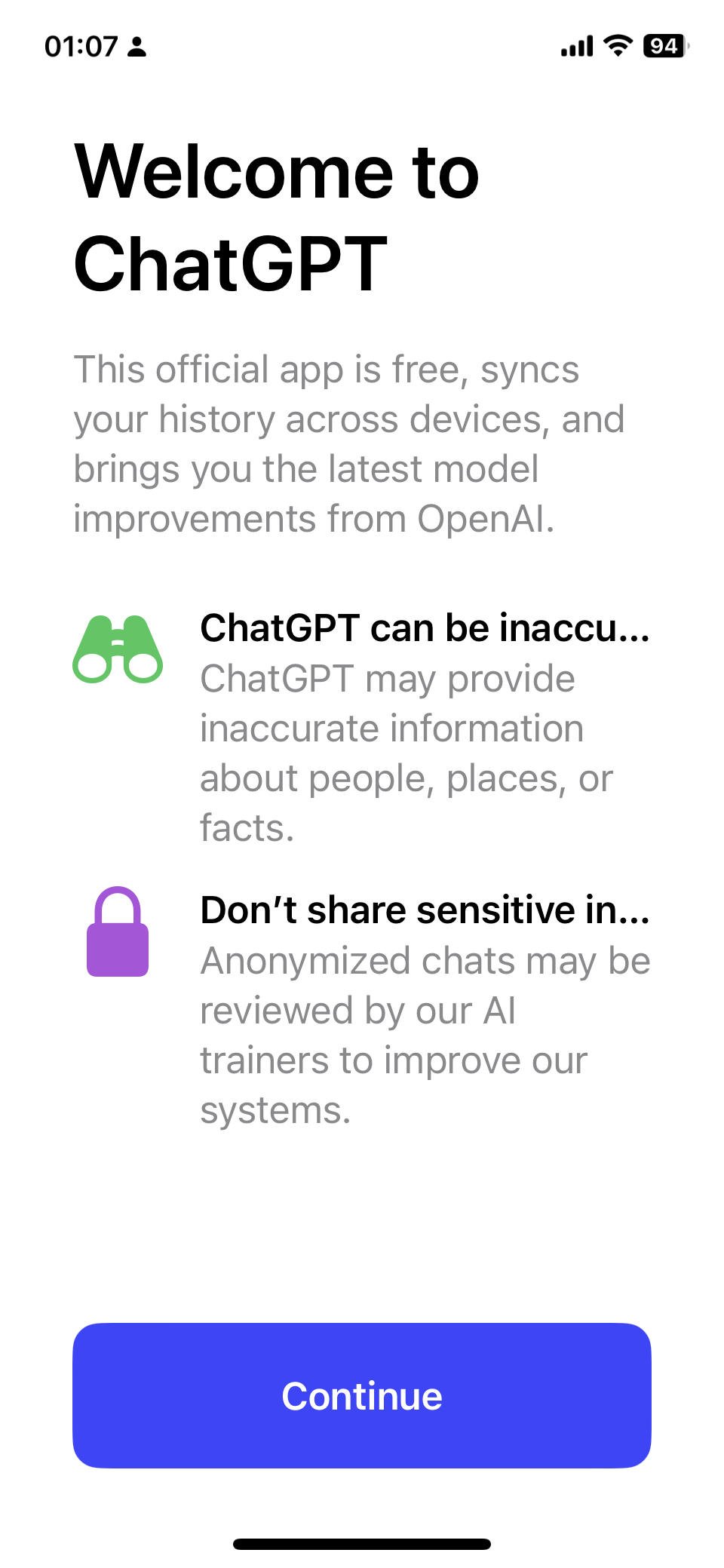ChatGPT ios版来了 | Ai导航