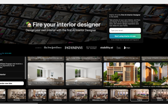 Interior AI：你的室内设计AI助手 | Ai导航
